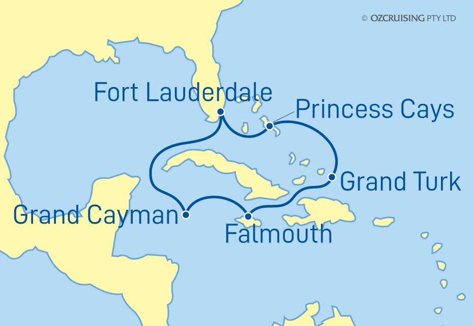 7 Night Caribbean Cruise on the Regal Princess - PC23-G305