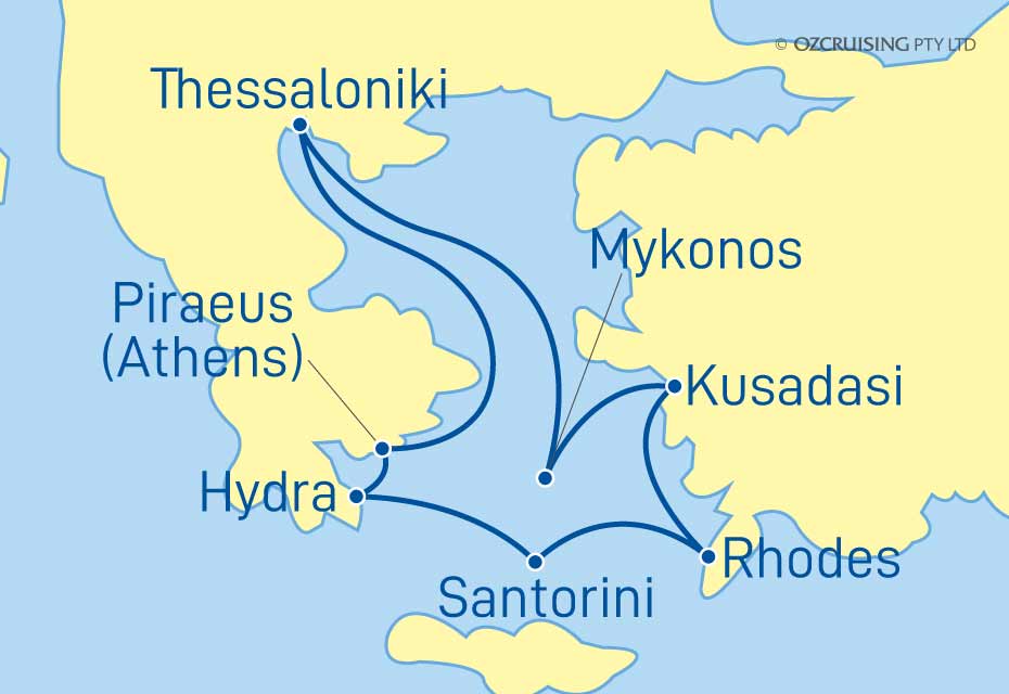 7 Night Greece and Turkey Cruise on the Celebrity Infinity - CC23-IN17JUN23
