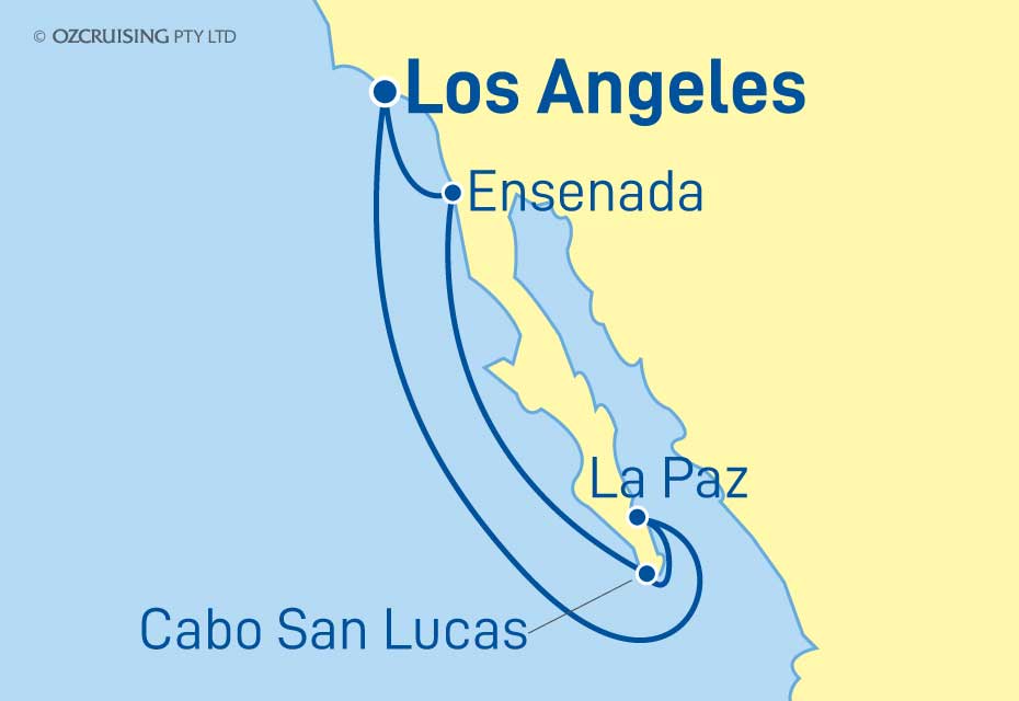 7 Night Mexico West Coast Cruise on the Sapphire Princess - PC22-H223N