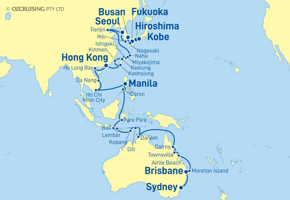 57 Night Sydney to Kobe Cruise on the Seabourn Odyssey - SB24-4418B.1