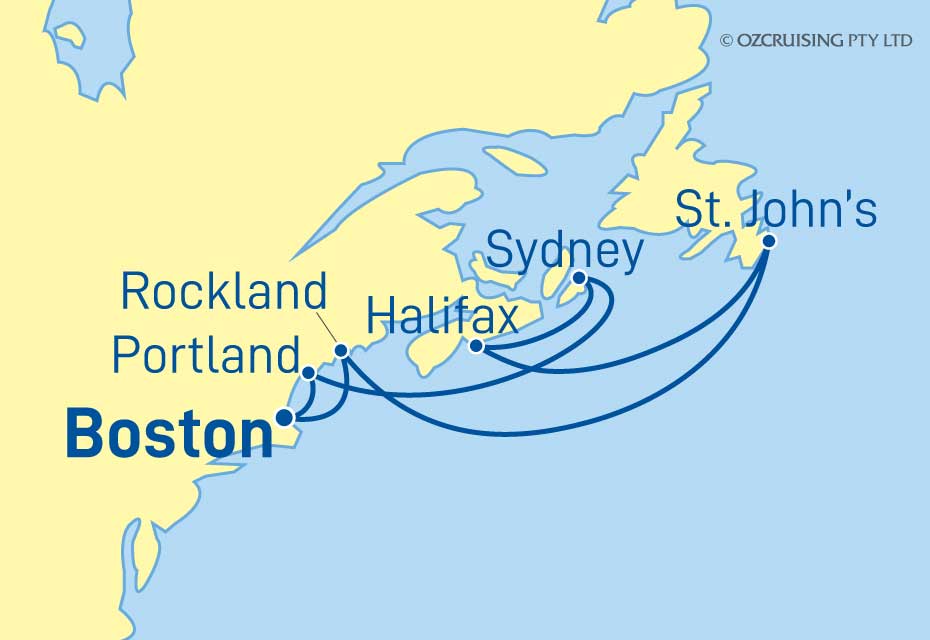 7 Night USA & Canada Cruise on the ms Zuiderdam - HA25-U557