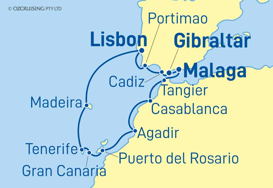 13 Night Canary Islands & Morocco Cruise on the Norwegian Star - NC26 ...