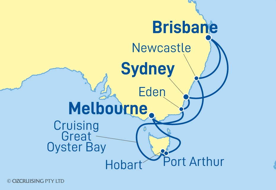 12 Night Australia East Coast Cruise on the Grand Princess - PC27-A703.1