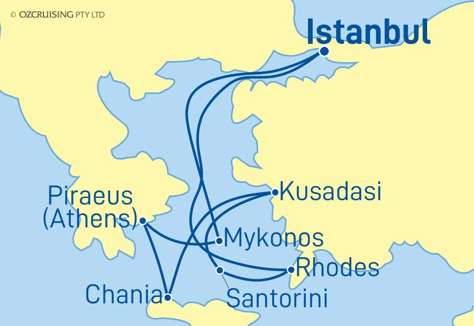 10 Night Greece & Turkey Cruise on the Celebrity Infinity - CC25 ...
