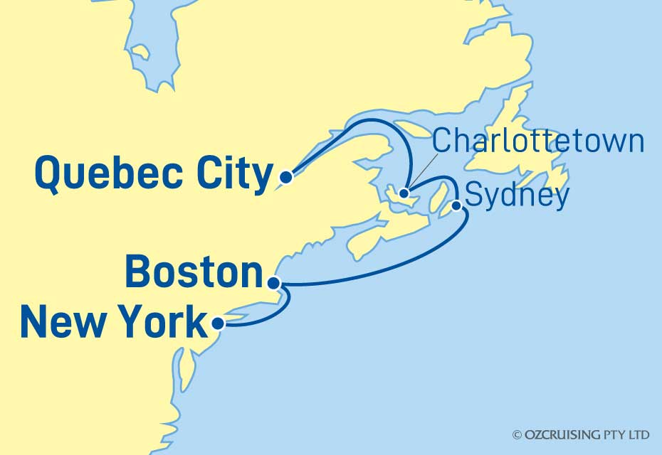 7 Night New York to Quebec City Cruise on the Queen Mary 2 - CU27-M726.1