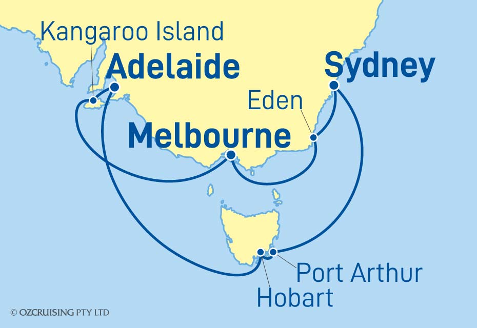 13 Night Southern Australia & Tasmania Cruise on the Grand Princess ...